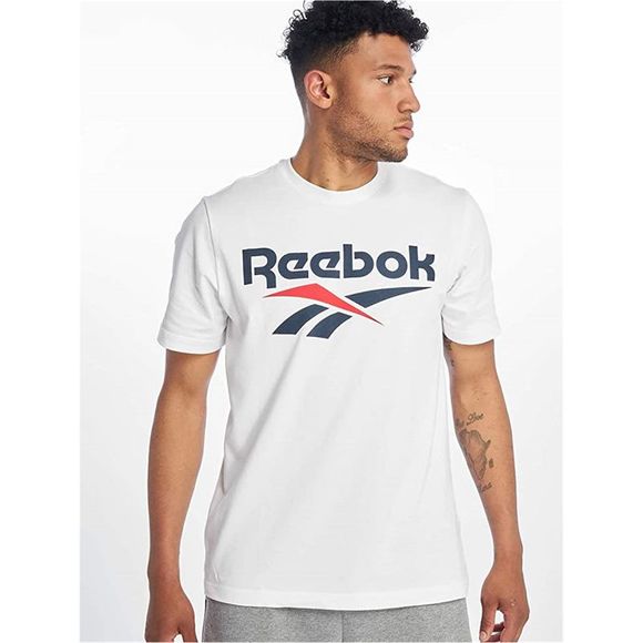 Reebok | Shirts | Reebok Mens Classic Graphic Tshirt White Dm | Poshmark